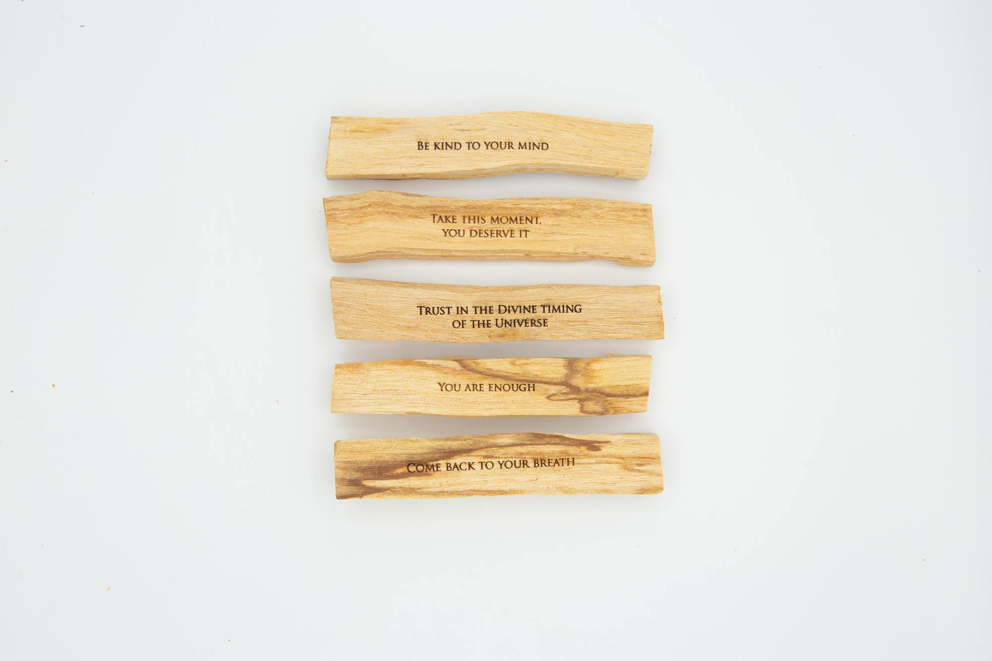 Bitty Bundle - Universal Mind Mantra Santo - Statement Peace