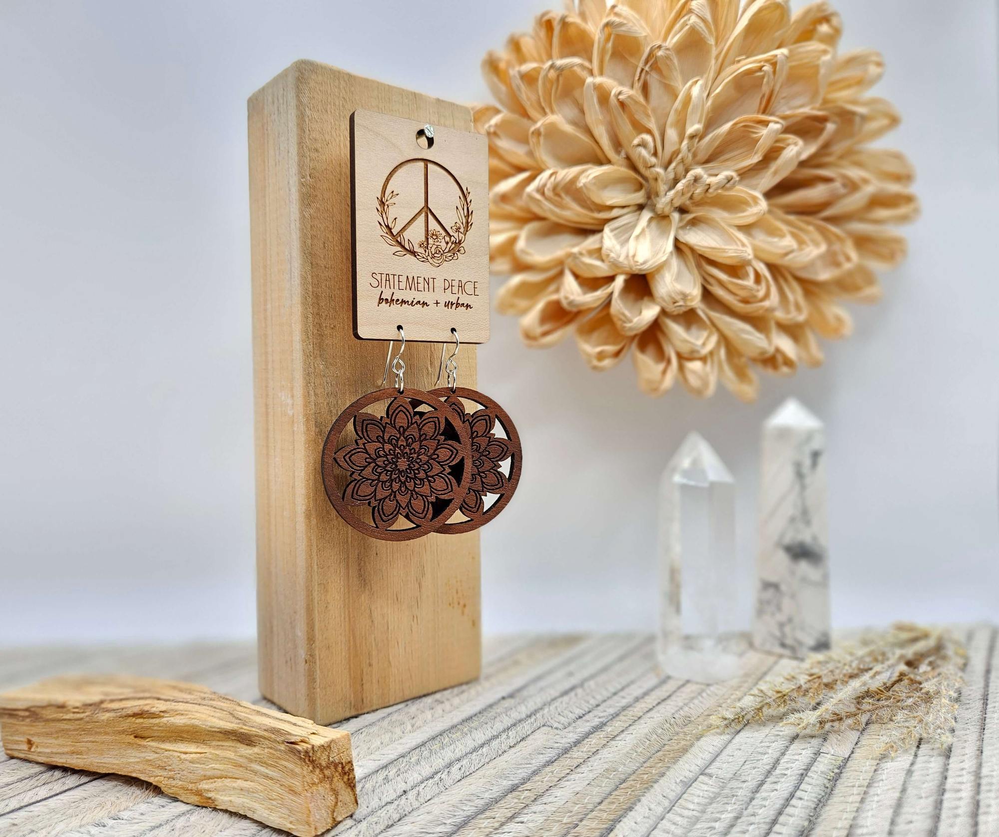 Mandala Bloom - Statement Peace